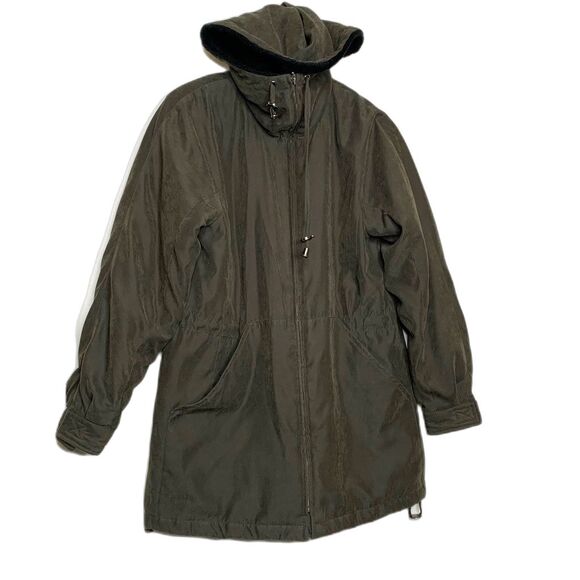 Talbots | Jackets & Coats | Talbots Womens Rain Jacket Green Full ...